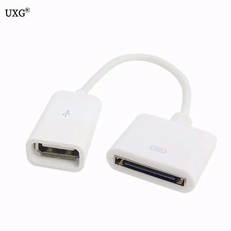 10CM Docking 30 pin Female to USB 2.0 Female Data Charge Short Cable ...