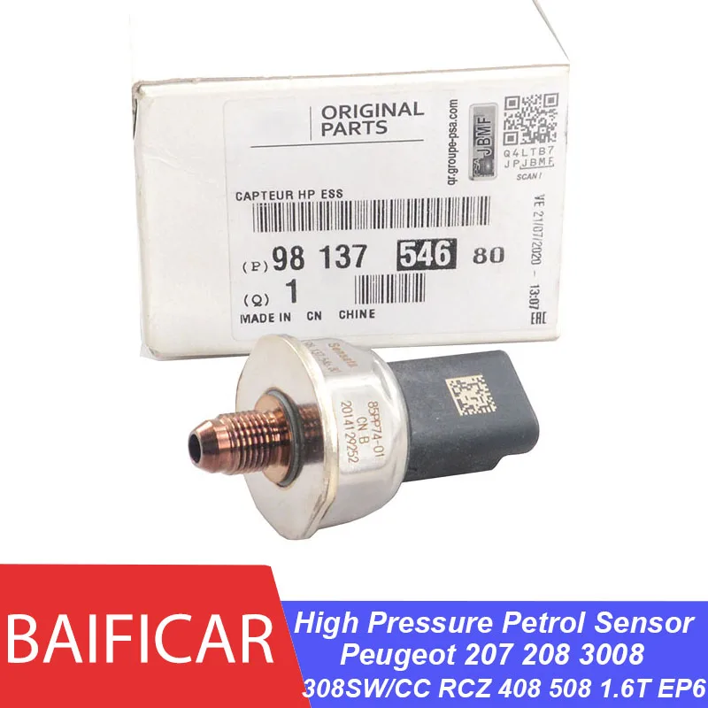Baificar Brand New Genuine High Fuel Rail Pressure Petrol Sensor 198554 ...