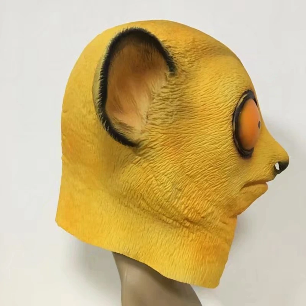 Halloween Cute Realistic Full Face Bee Monkey Cosplay Mask - AllCosplay.com