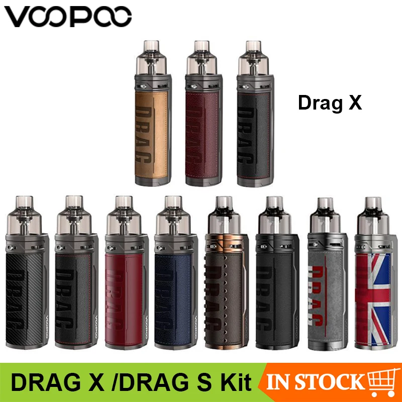 Original-VOOPOO-Drag-X-Drag-S-Pod-Vape-Kit-80W-60W-4-5ml-Cartridge-PnP ...