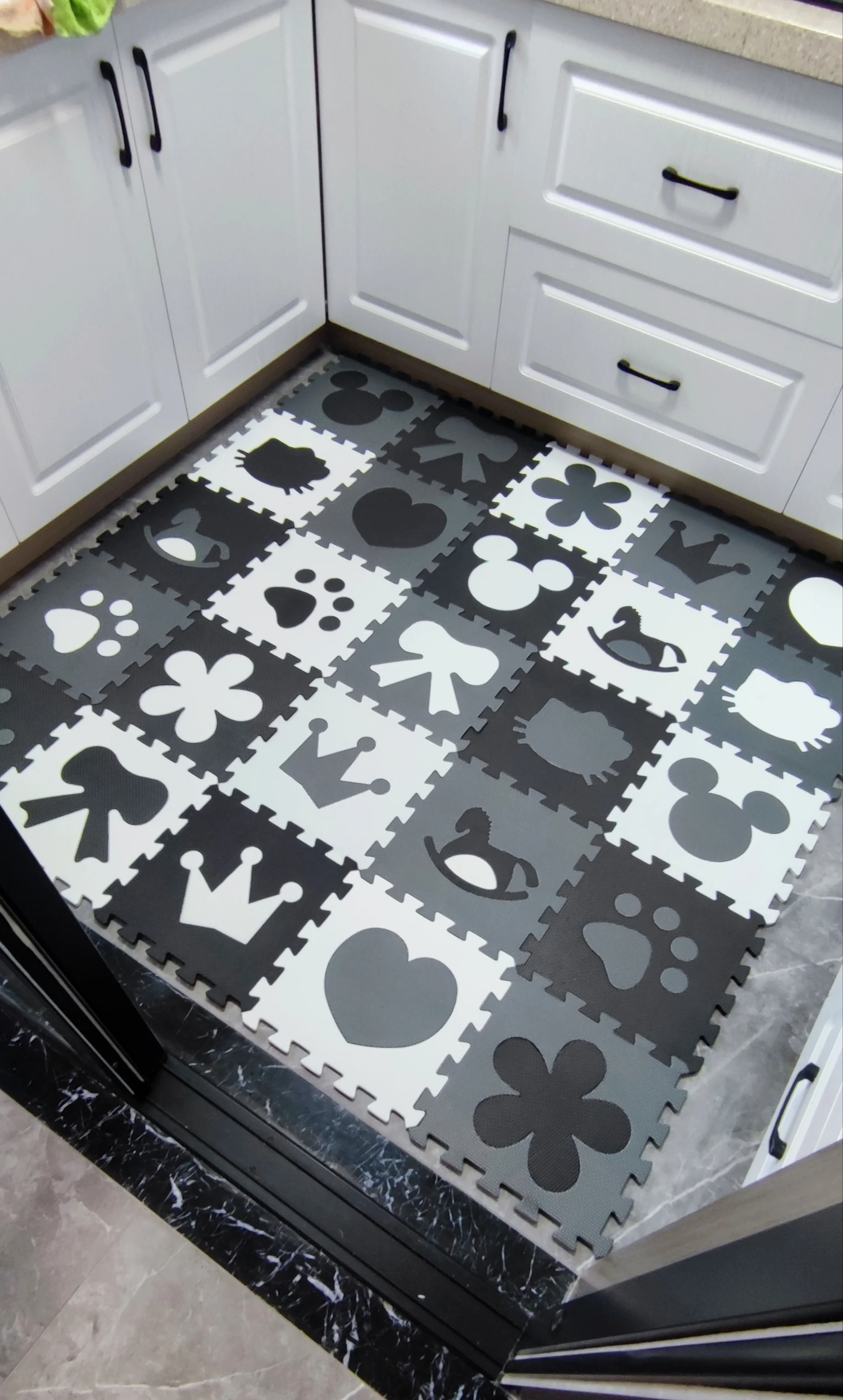 Kids Play Mat Baby Activity Gym Foam Tiles Baby Room Floor Games And ...