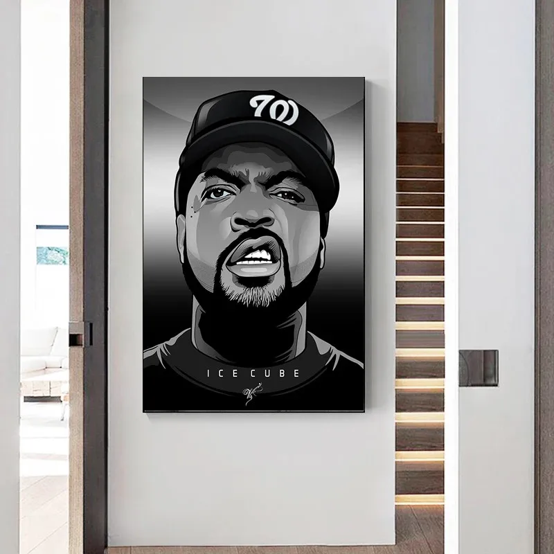 Ice Cube Rapper Vector