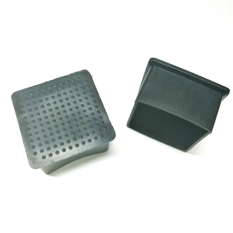 50*50mm Pvc Pipe Sleeve Rubber Sofa Foot Plug Furniture Pads Shelf Feet ...