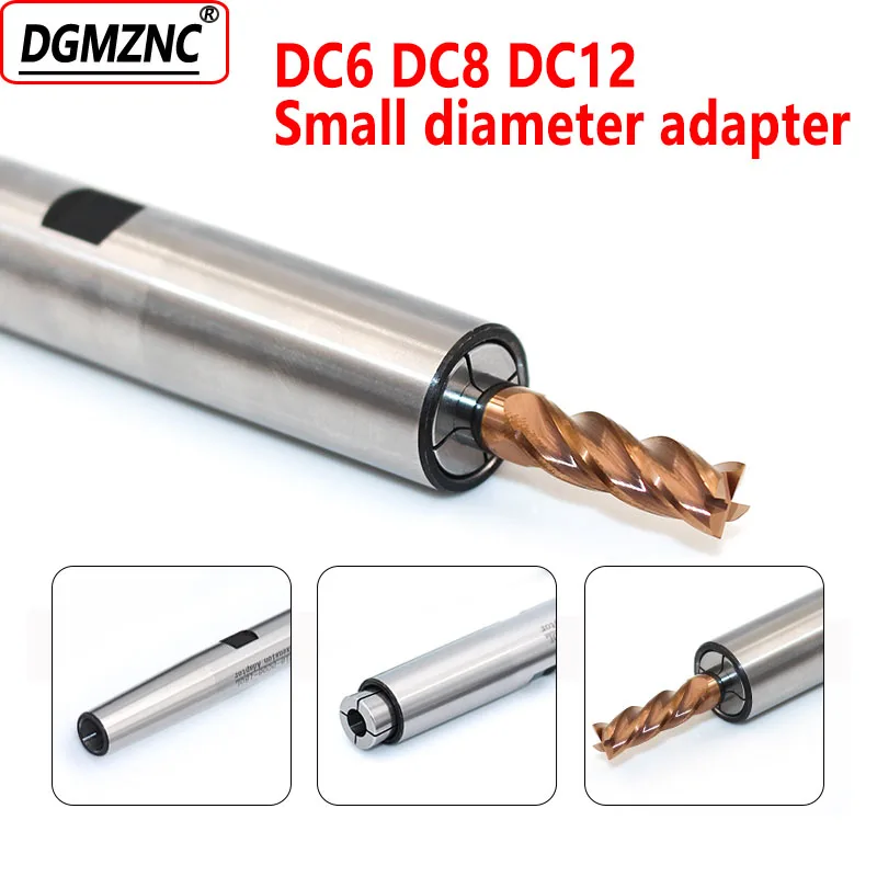 1set slim collet chuck C10 C12 C16 c20 DC6 DC8 120L 150L 200L pull back ...