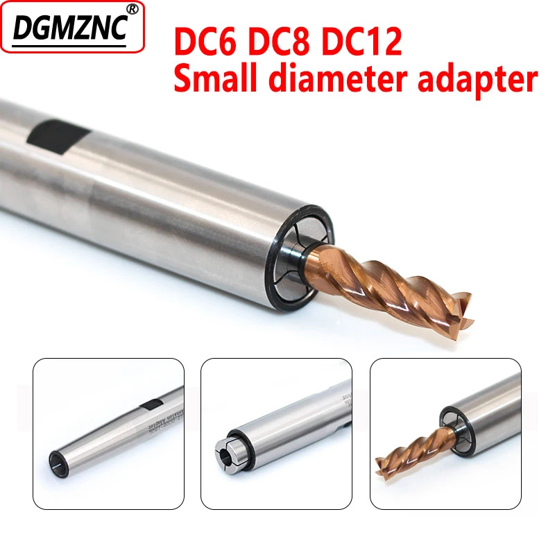 1set slim collet chuck C10 C12 C16 c20 DC6 DC8 120L 150L 200L pull back ...