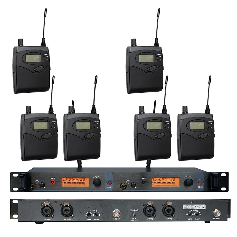 In Ear Monitor Wireless System SR2050 Double transmitter Monitoring ...