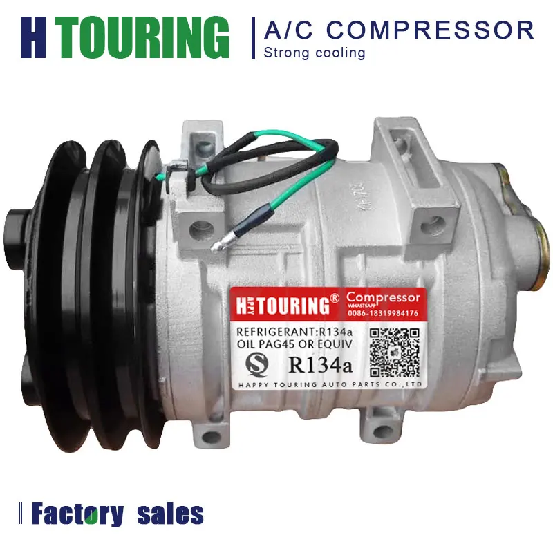 tm21 AC compressor w/Clutch for TM 21 2GR 12v / 24v 43557240 48847240 ...