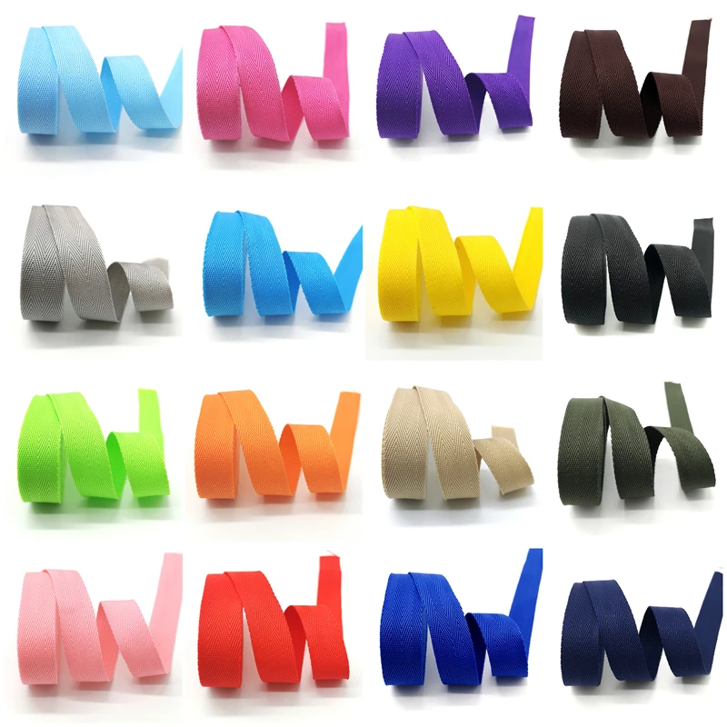 5-yards-lot-25mm-Canvas-Webbing-Bag-Belt-Ribbon-Nylon-Webbing-Knapsack ...