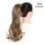 Synthetic Clip In Ponytail Hair Extension Wig Straight Kinky Curly Long ...