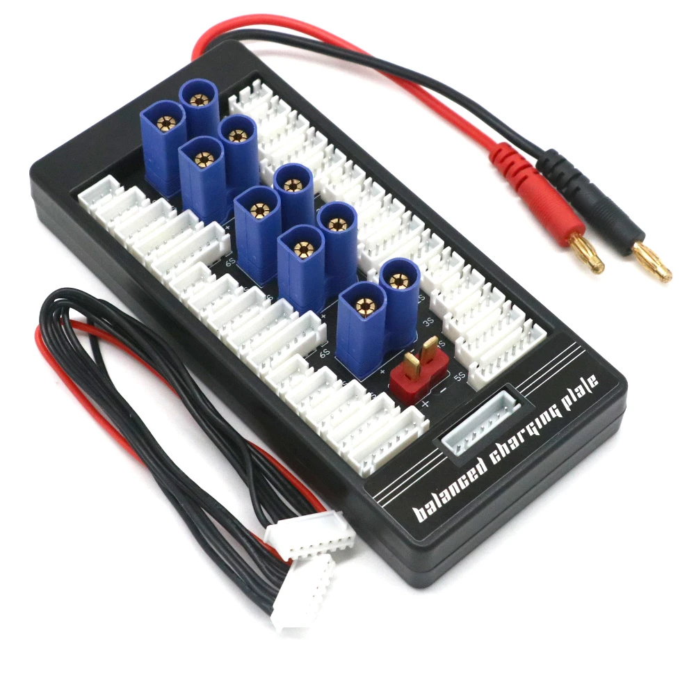 Multi 2s-6s Lipo Parallel Balanced Charging Board Ec3 Ec5 Plug For Rc Battery Charger B6ac A6 ...