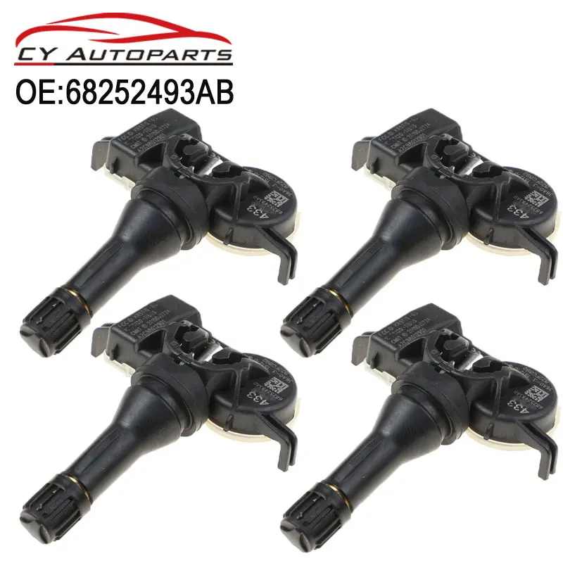4PCS-New-Tire-Pressure-Sensor-For-2014-2021-Jeep-Renegade-TPMS-433MHz ...
