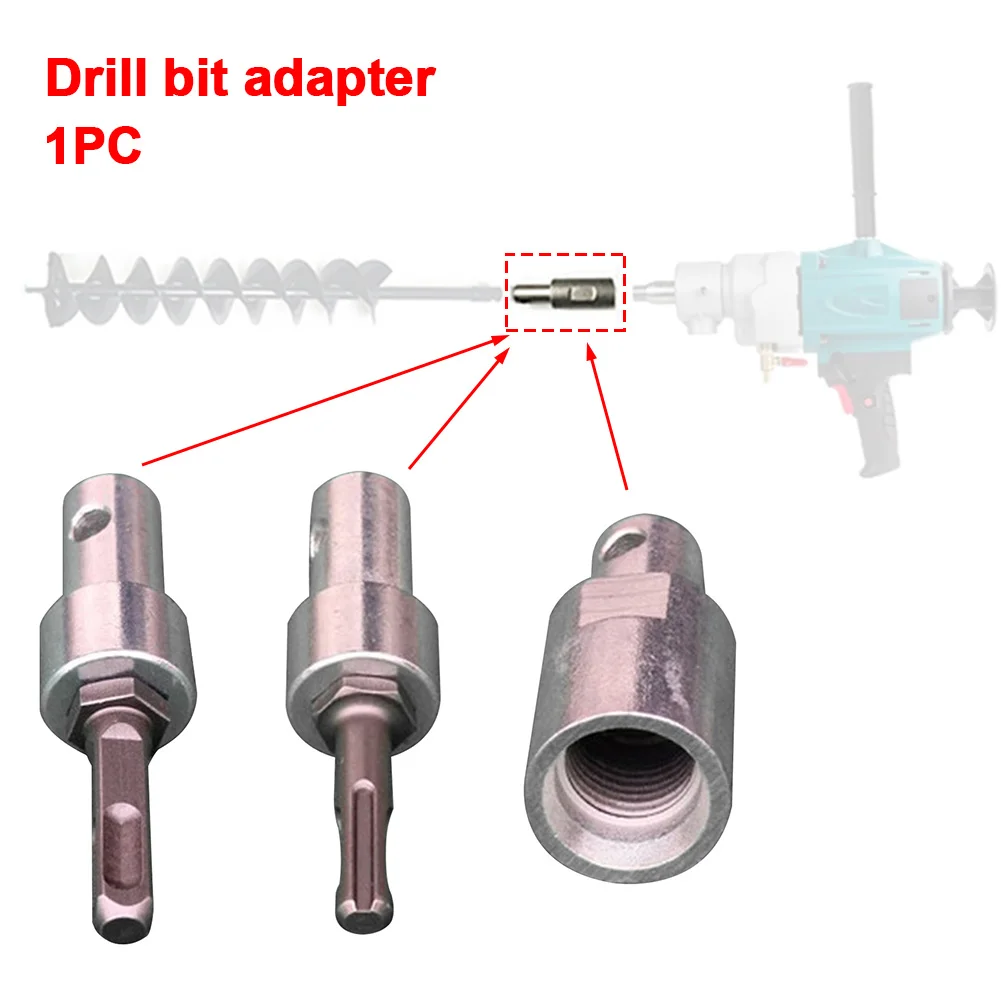 Electric-SDS-DIY-Shank-Head-Converter-Accessories-Drill-Bit-Adapter-Power-Tool-Earth-Auger ...