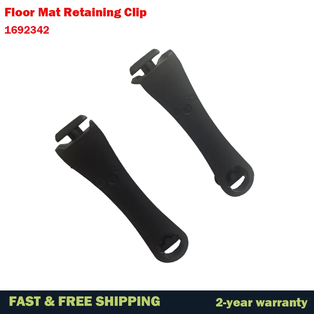 1692342-Black-Car-Floor-Mat-Retaining-Clip-For-Ford-Fiesta-Focus-C-Max ...