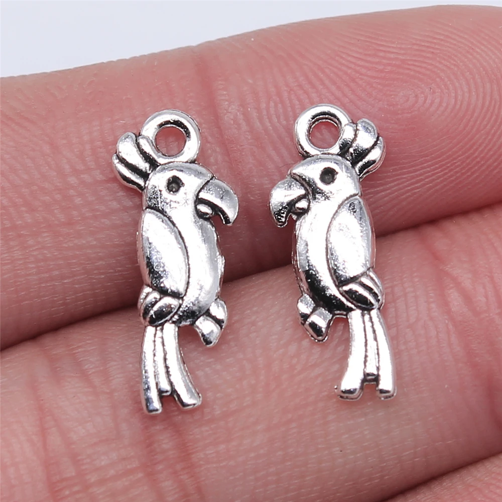 Double Sided Charm | Bird Pendant Charm | Parrot Pendants | Jewelry ...