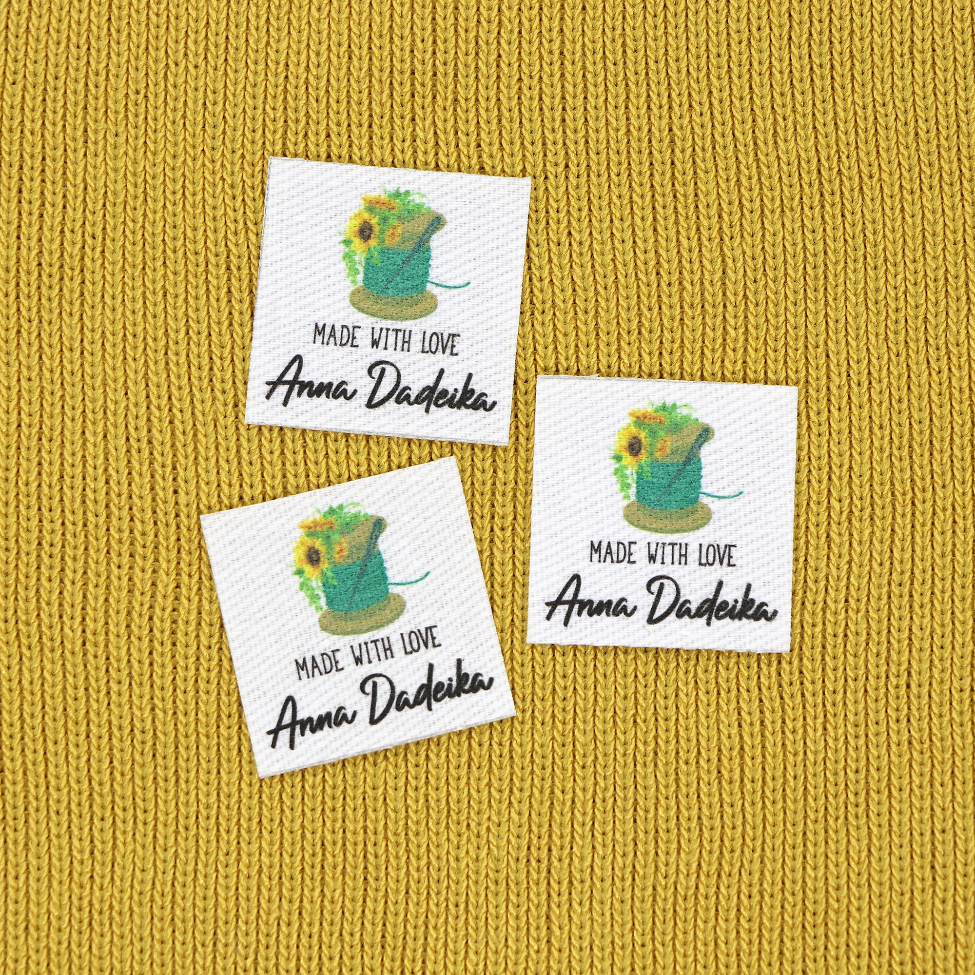 96pieces Custom Ironing Labels, Personalized Brand , Logo Or Text ...