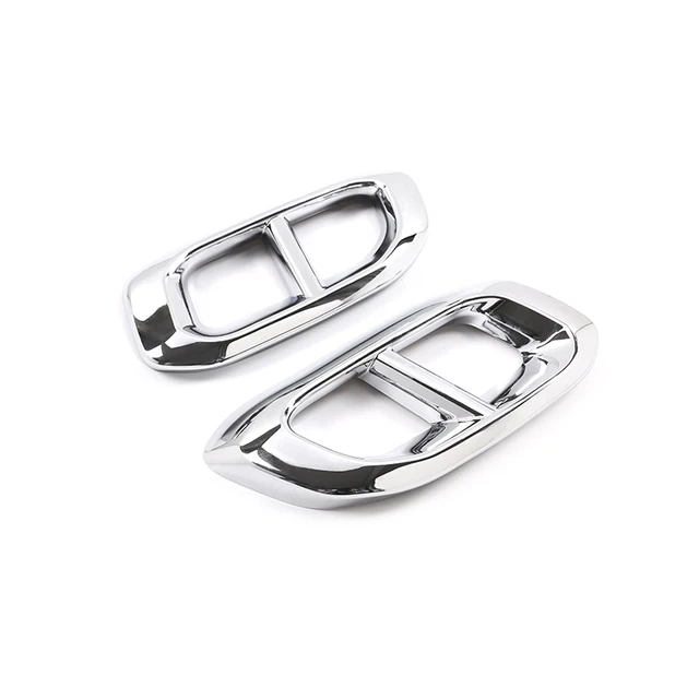 2pcs Car Muffler Exhaust Pipe Tail Cover Trim Exterior Accessories For ...