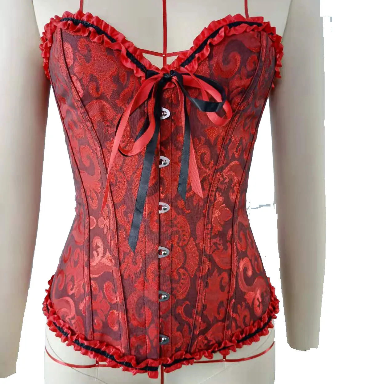 Bustier femme,Corset Sexy à lacets pour femmes,Bustier,Corset ...