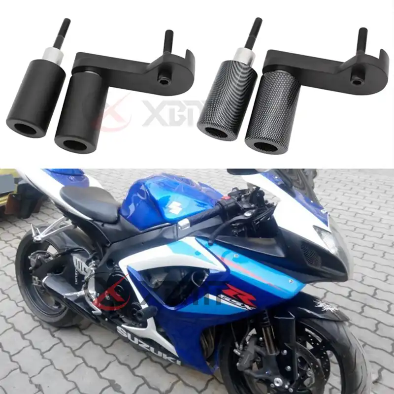 Motorcycle No Cut Frame Sliders Crash Protector Engine Protection Block ...