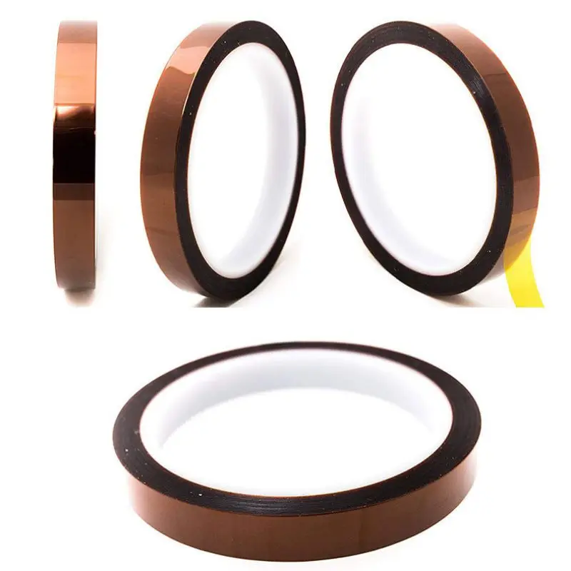Cinta aislante adhesiva de poliimida Super alta temperatura, cinta ...