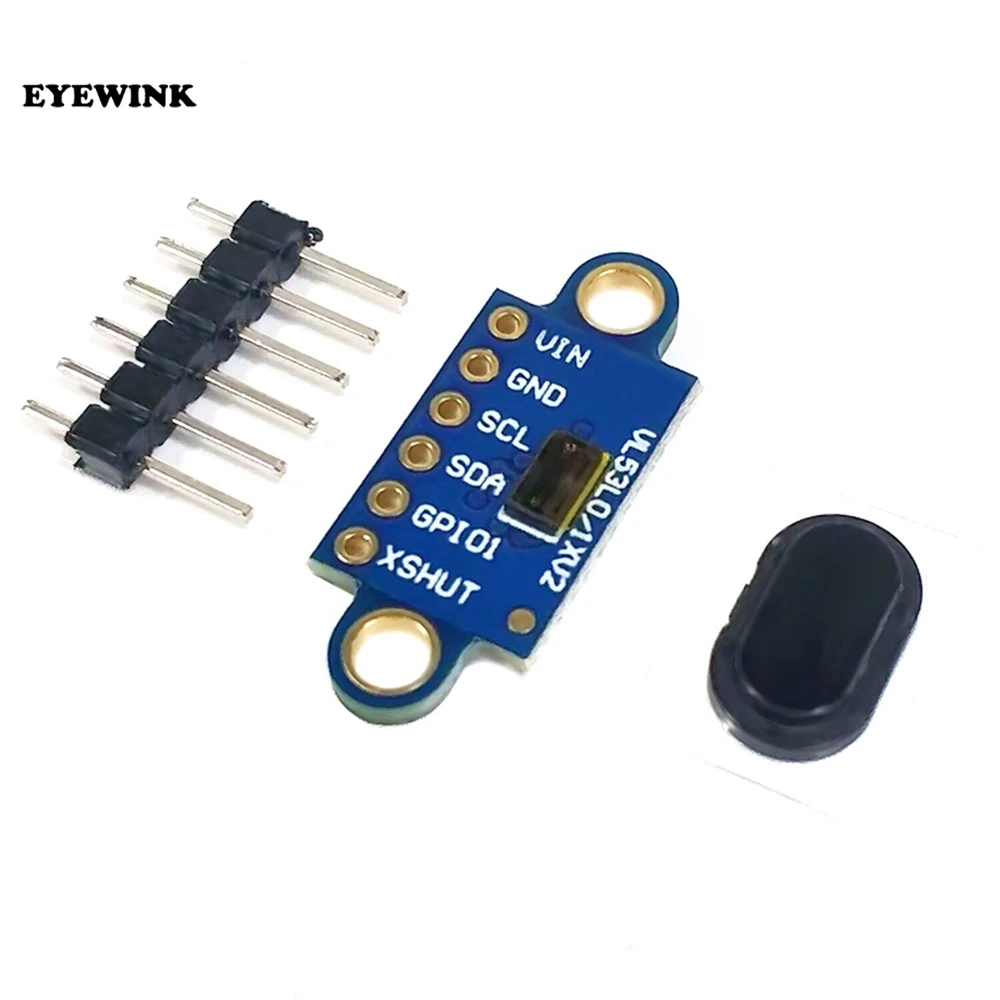 VL53L3CX 비행 시간 ToF 레이저 거리 센서 모듈 브레이크 아웃 3M 940nm IR 레이저 거리 I2C IIC ...