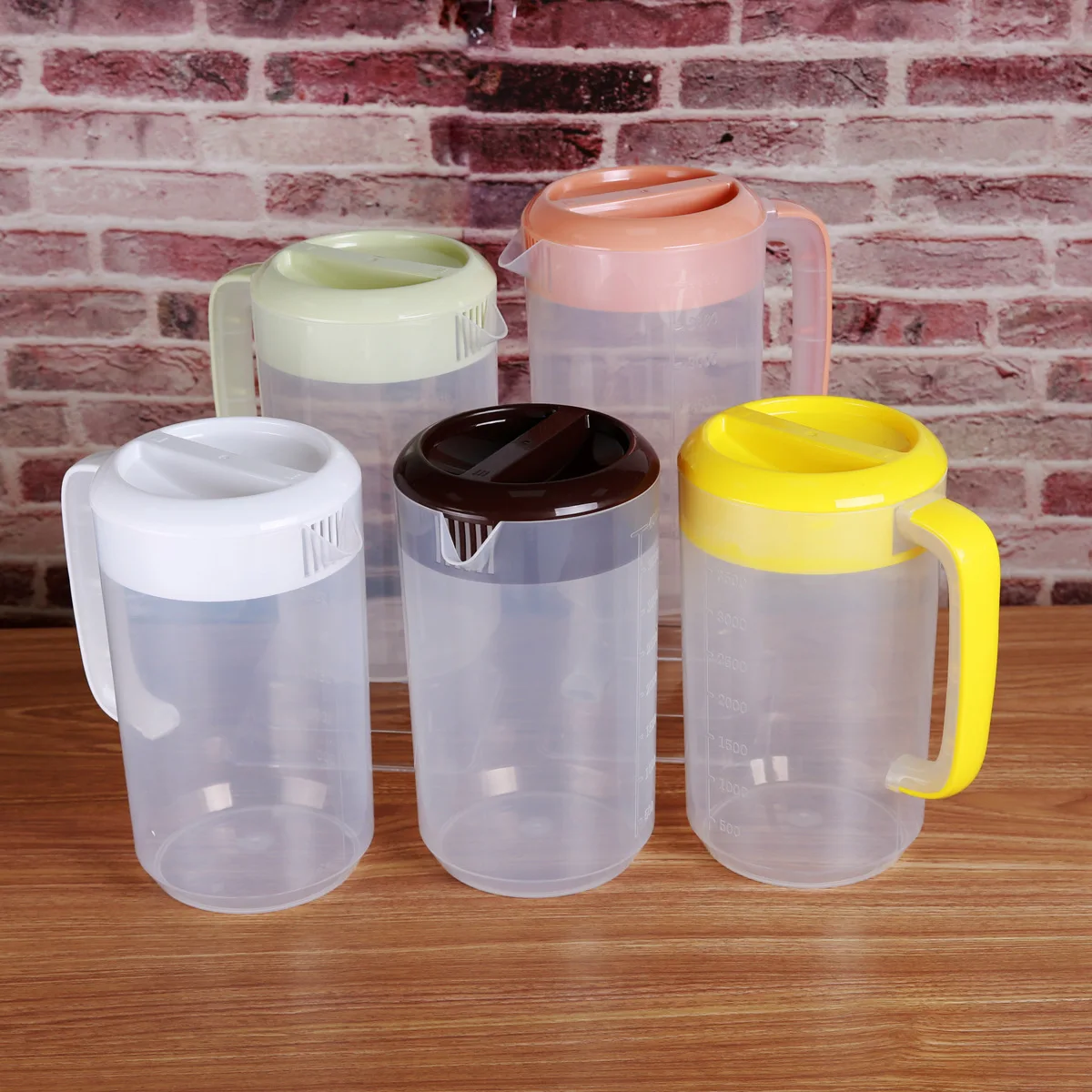 Large Capacity Plastic Cold Water Jug 2-Liter 4 Liters 5 Litres ...