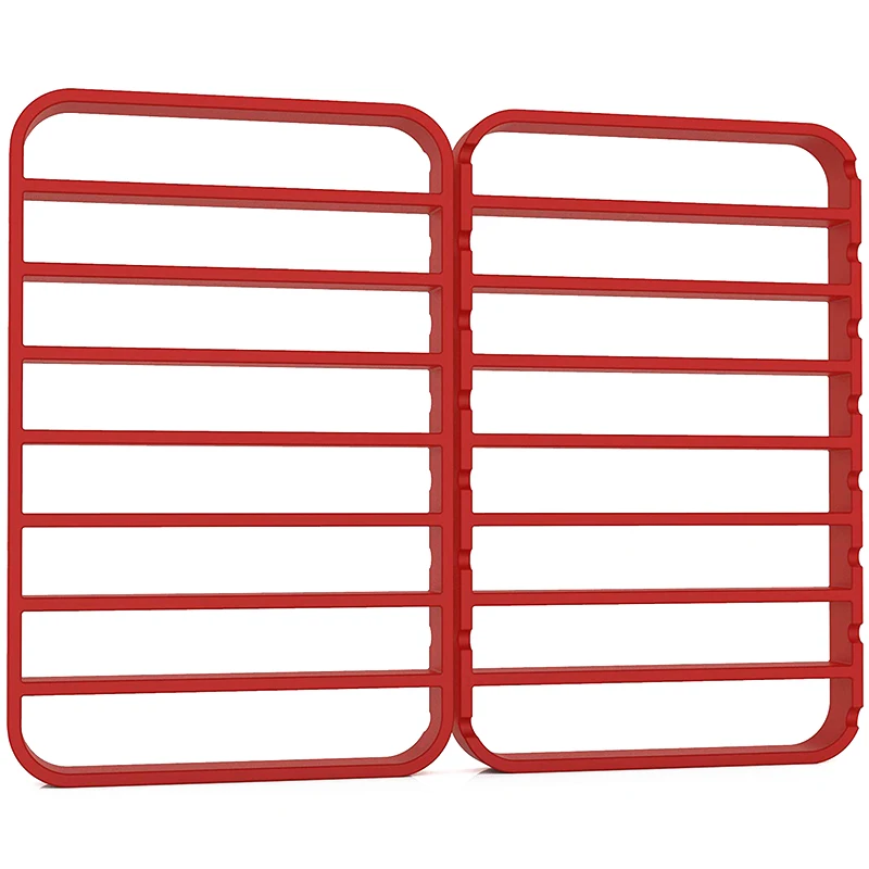 Oversize Silicone Roasting Rack Heavy Duty Cooling and Baking Rack Fits ...