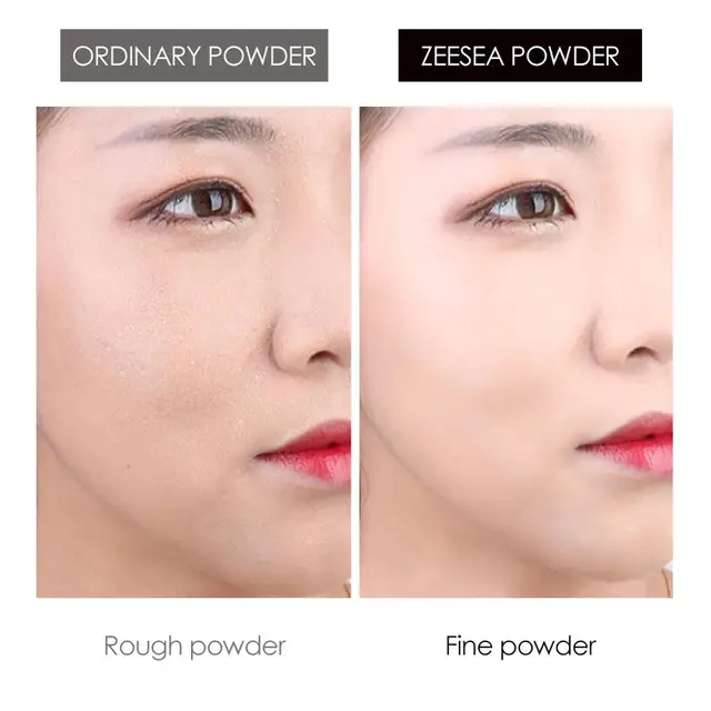 ZEESEA Loose Powder Compact Pressed Powder For Face Control Oil Lasting ...