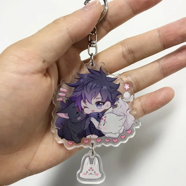 Jujutsu Kaisen Megumi acrylic keychain chibi Collectibles & Art ...