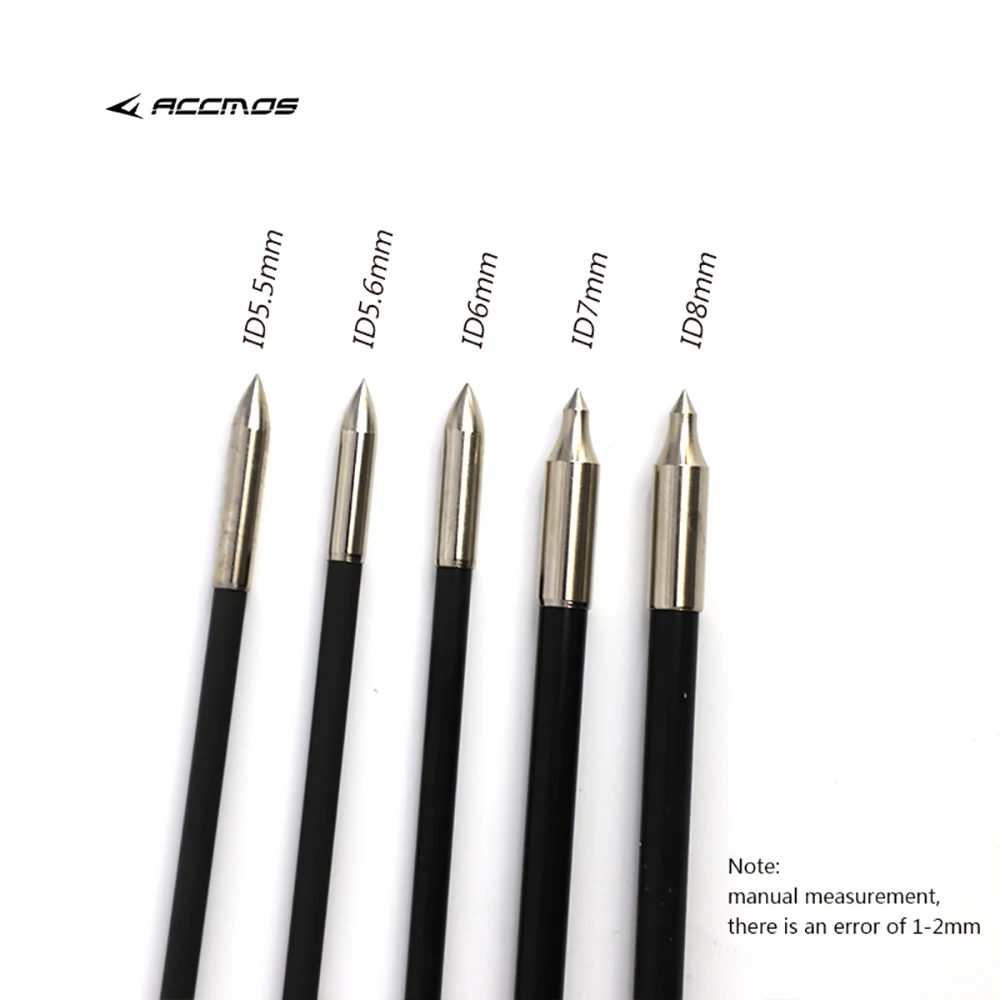 Stainless-Steel-Field-Arrowhead-Point-Tip-for-Bamboo-Wood-Arrow-Shaft ...