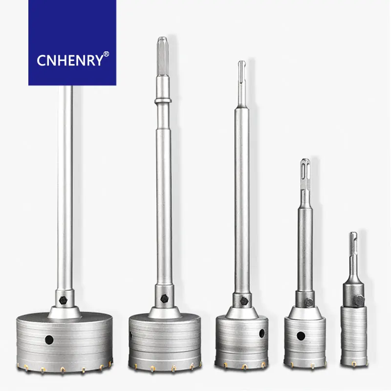 Sds Plus Muur Gatenzaag Boor Beton Gatzaag Met Ronde As 30-160Mm Hole ...