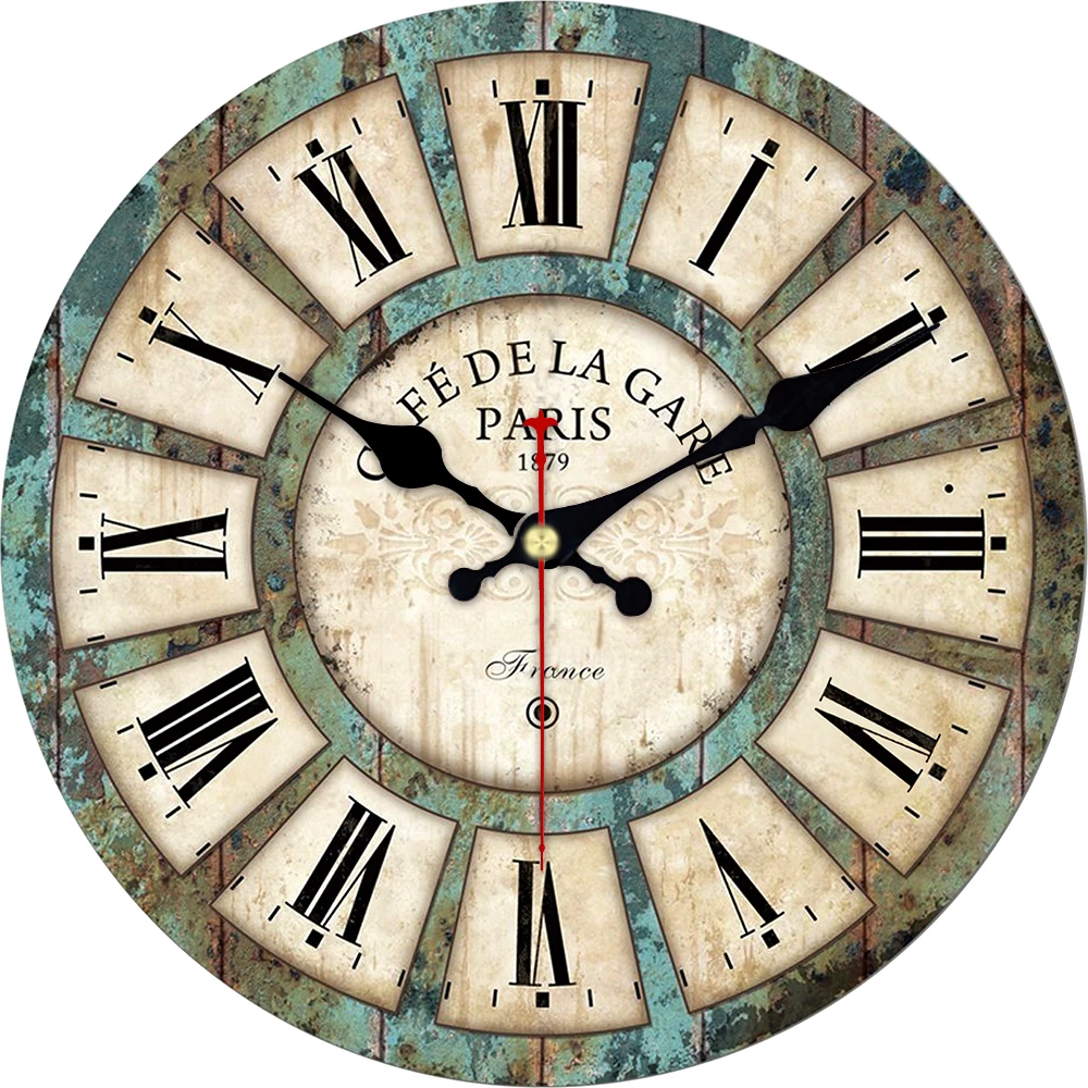 Rel-gio-de-parede-vintage-de-madeira-16-frisos-franceses-countrycaf-de ...