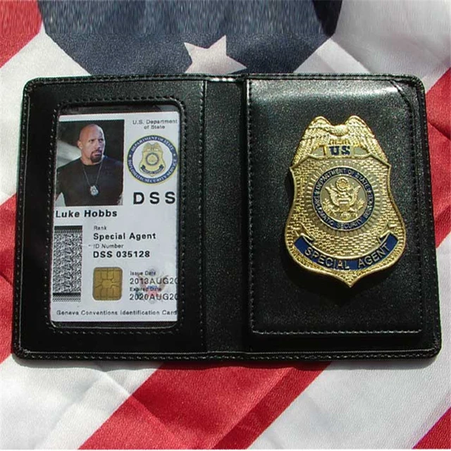 Security Forces Badge Wallet