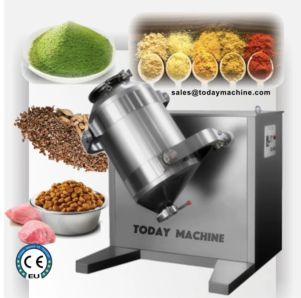 Commercial-Herbs-Spice-Powder-Mixer-Automatic-Spices-Mixing-Machine-Dry ...