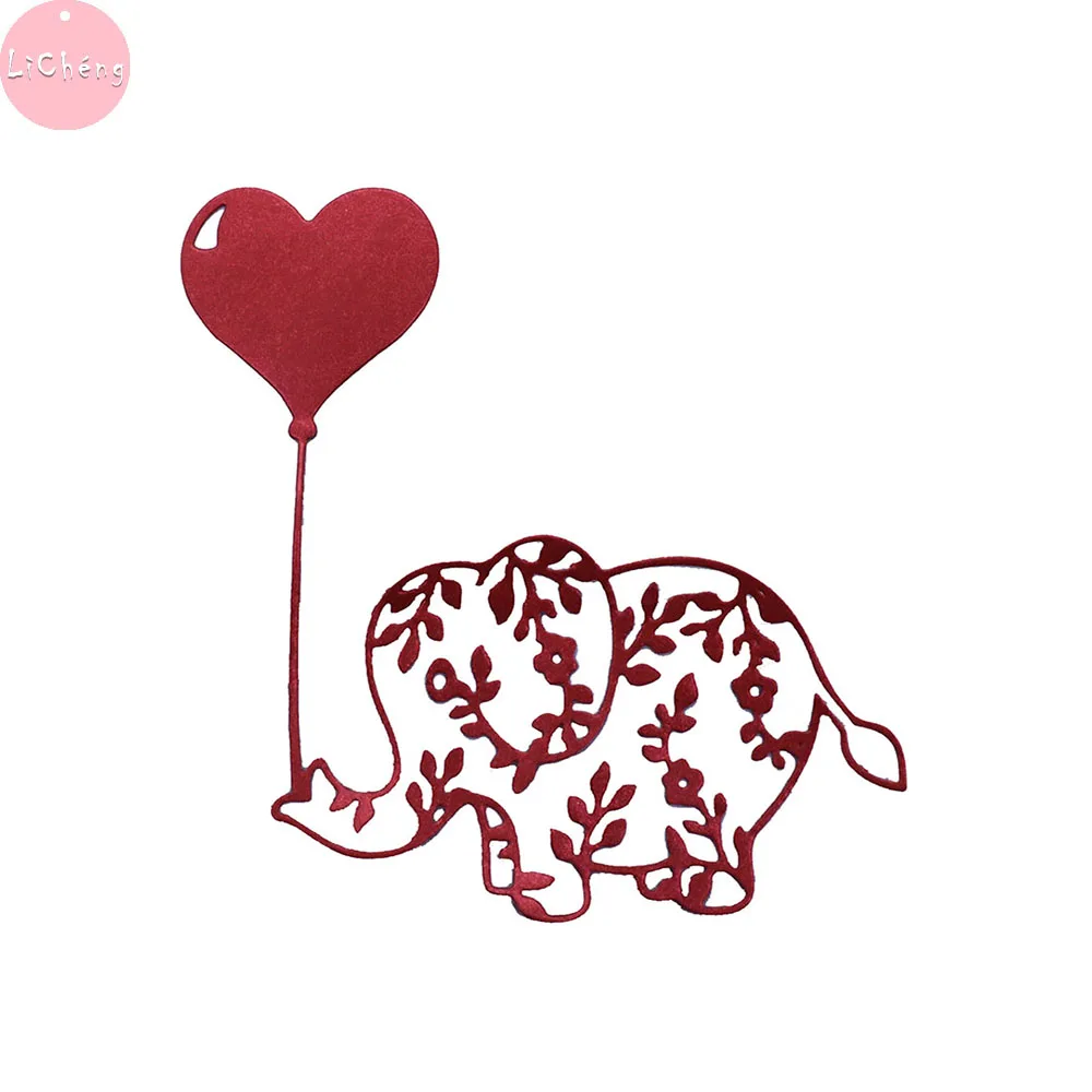 Scrapbooking-Dies-Sale-Balloon-Elephant-Animal-Dies-Scrapbooking-Paper ...