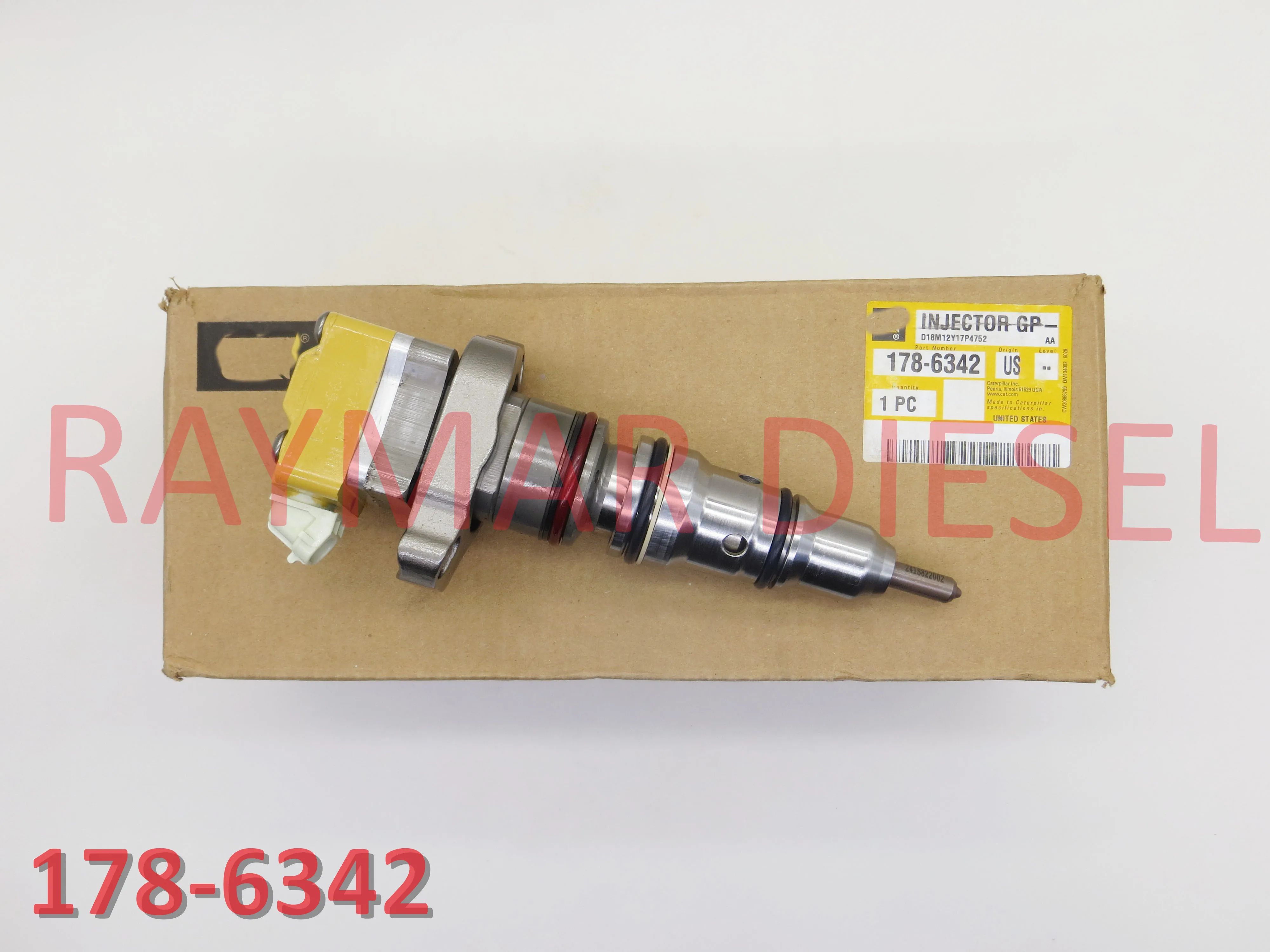 Unidade De Injetor De Combustível Diesel Gp Cat Genuína Gp 178-6342 ...