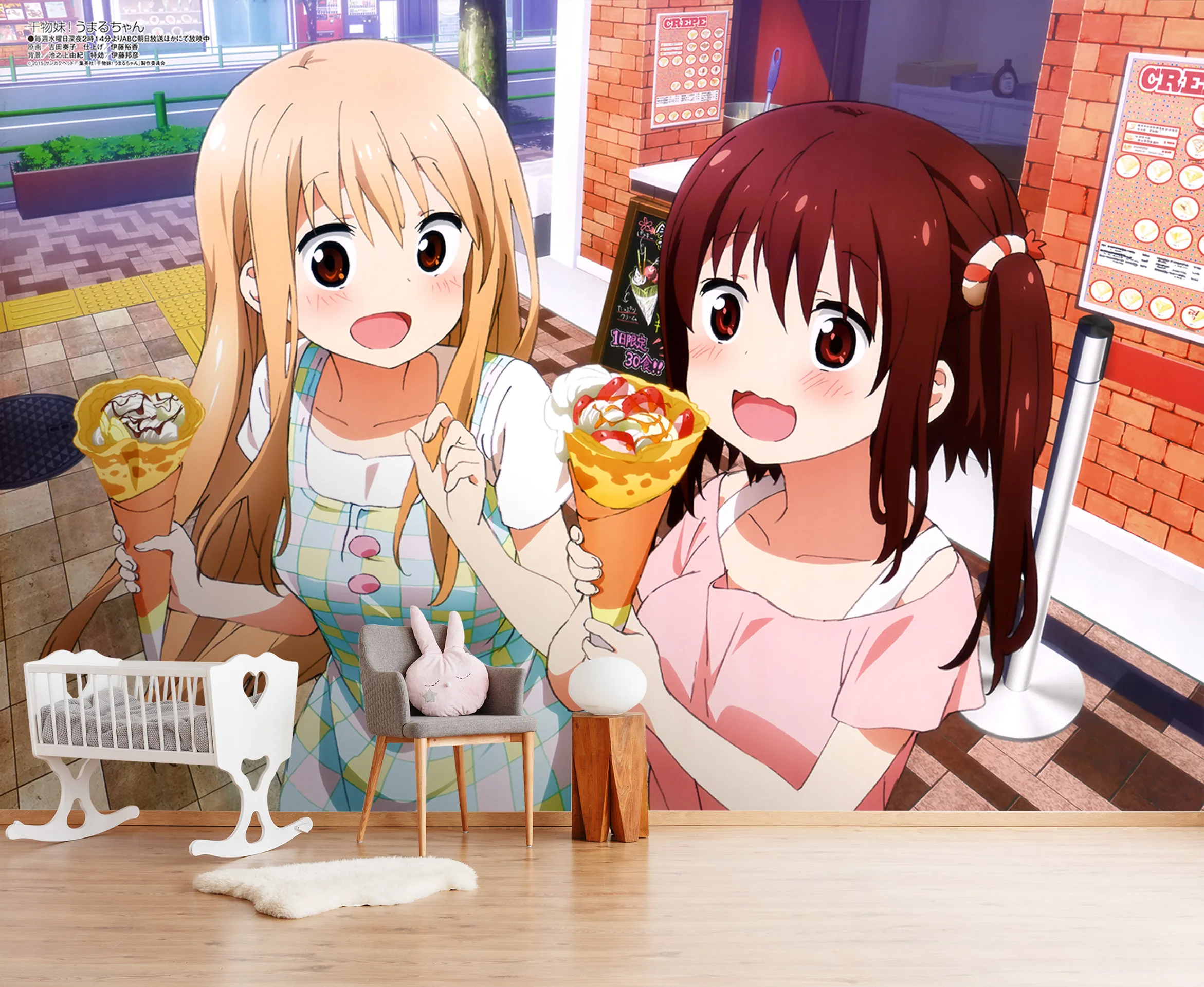 Anime Eating Ice Cream