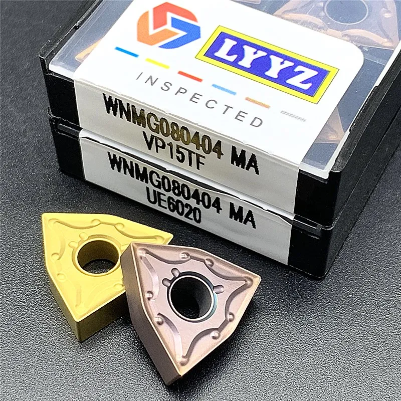 WNMG080404 MA VP15TF/UE6020/US735 carbide inserts External Turning tool WNMG 080404 Lathe Tools ...