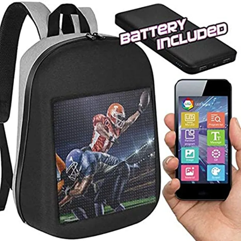 Smart-Digital-Backpack-With-Programmable-LED-Screen-Fashion ...