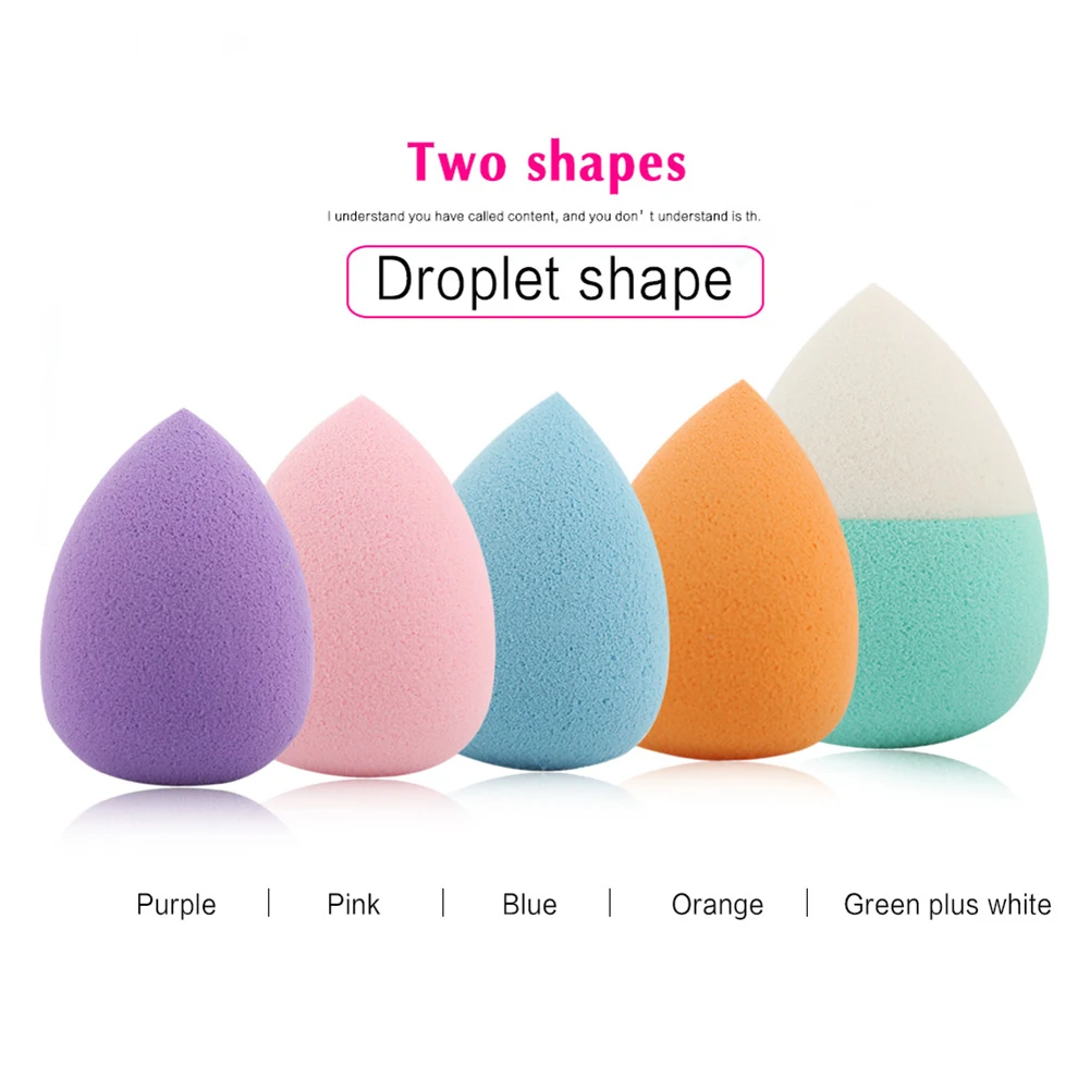 10 stücke Kosmetische Puff Wasser Tropfen Make Up Schwamm Gesichts ...