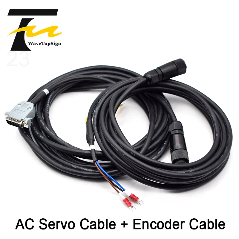 AASD-AC-Servomotor-Power-Cable-Encoder-Cable-Each-3M-5M-Length-Good ...