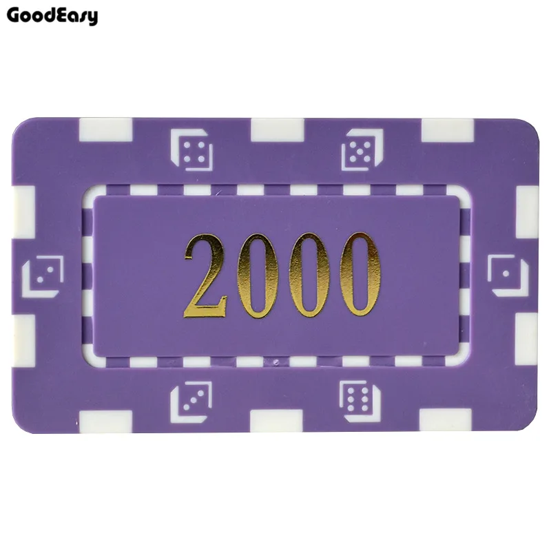 25-PCS-LOT-Square-Poker-Chips-with-Gilding-denomination-High-Quality ...