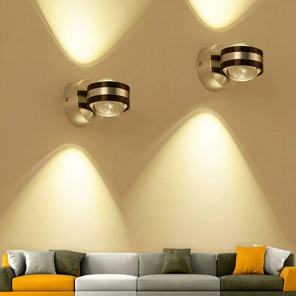 3W 6W UP and Down Wall Light LED Modern Interior Hotel Decoration Lamp ...