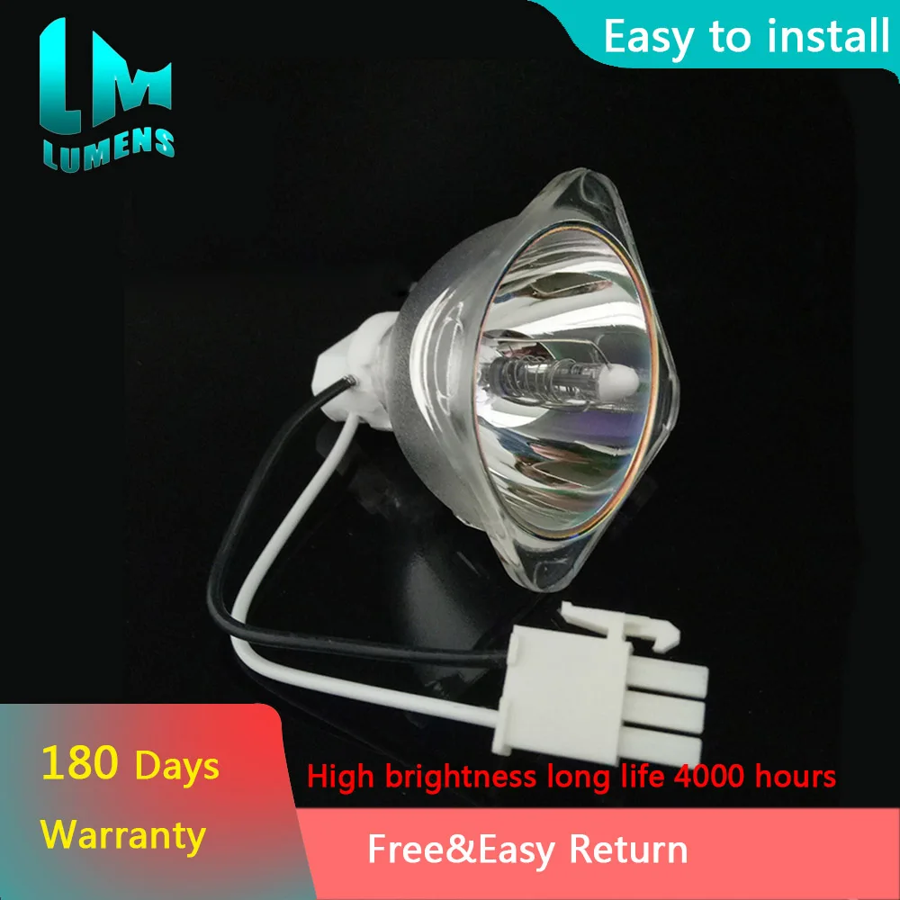 Proyector de bombilla desnuda SHP159 para Benq MP526 MP525 MP515 MP576 ...