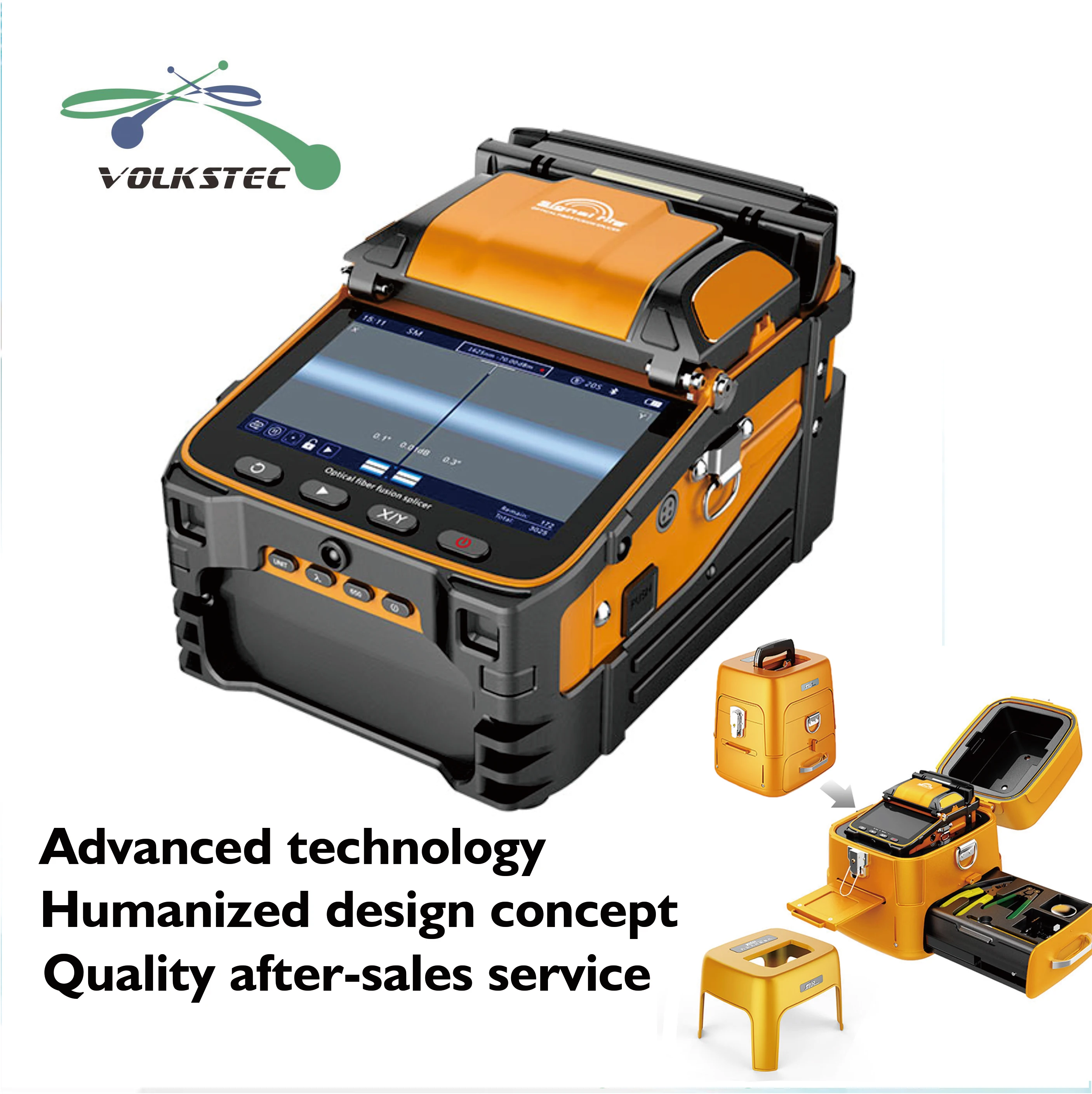 6-Motors-fusion-splicer-machine-AI-9-splicing-machine-signal-fire ...