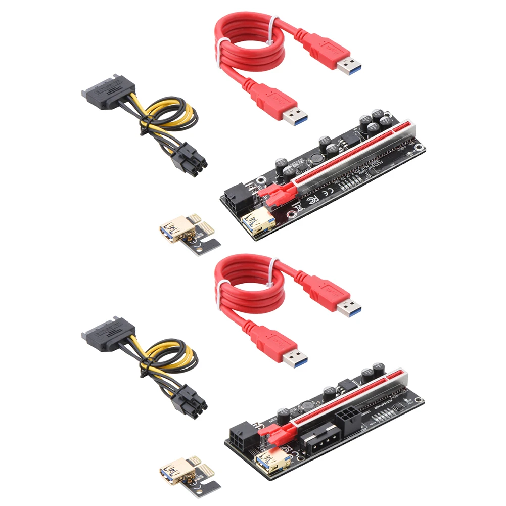Newest USB3.0 PCIE Riser Card PCI Express 1X to 16X Extender PCIe ...