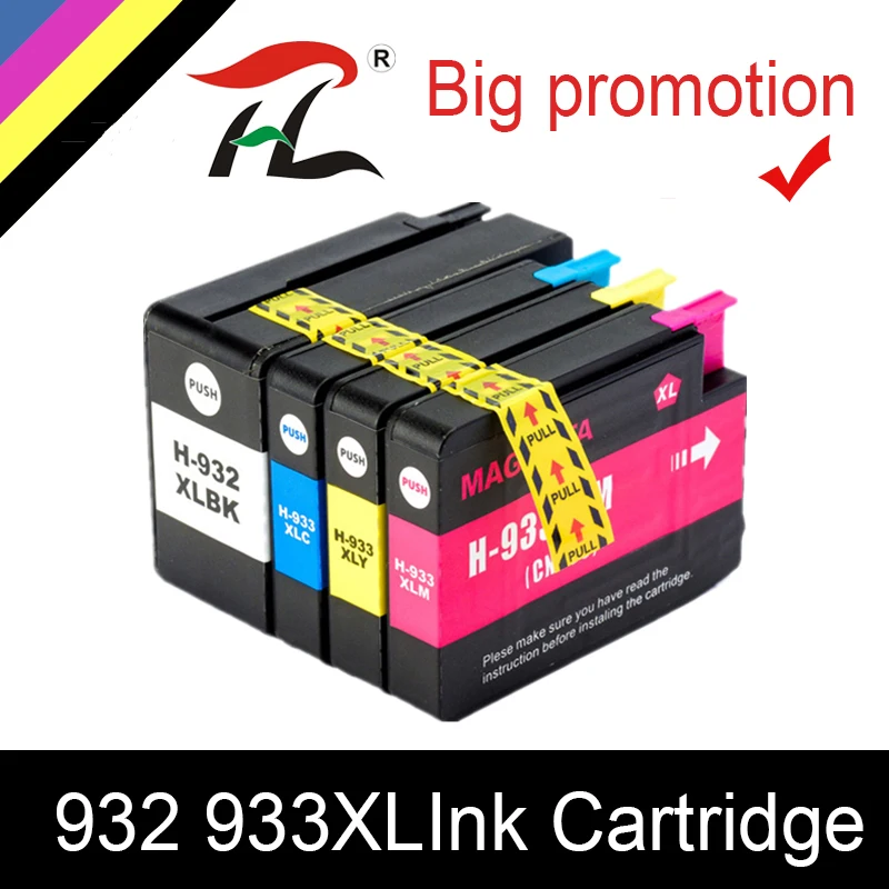HTL 932XL 933 hp932933xl HP Officejet 6100 6600 6700 7110 7610 7612 프린터 ...
