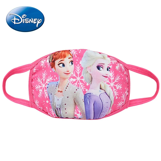 Disney Frozen Half Muffle Child Face Mask Cartoon Princess Anna Elsa ...