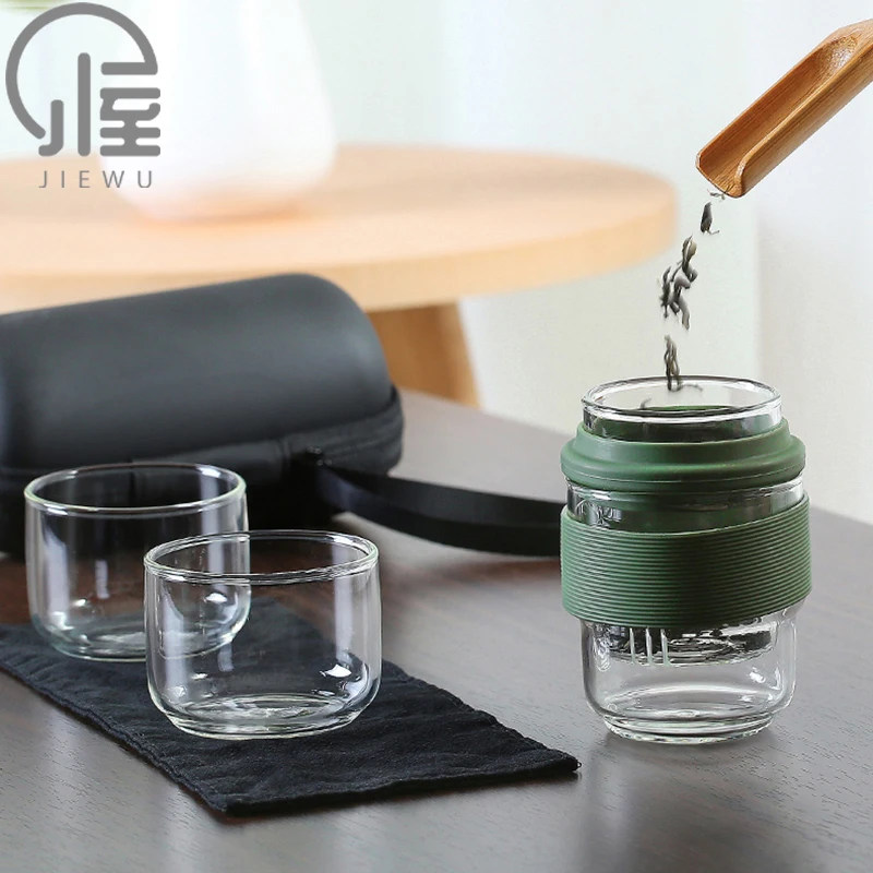 Portable Tea Set Travel | Glass Tea Set Accessories | New Travel Tea ...