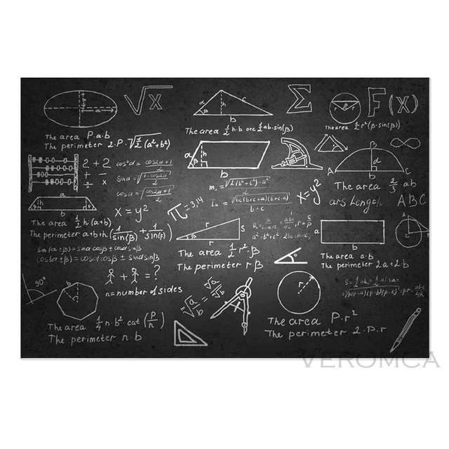 Chalkboard Math Wallpaper