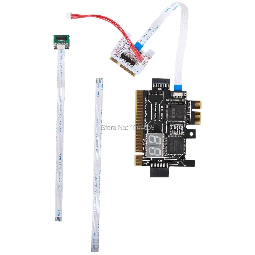 Multifunction LPC DEBUG Card PCI PCI E LPC Motherboard Diagnostic TL611 ...